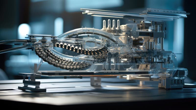 Genetic dna machine stock illustration. Illustration of genetic - 307661458