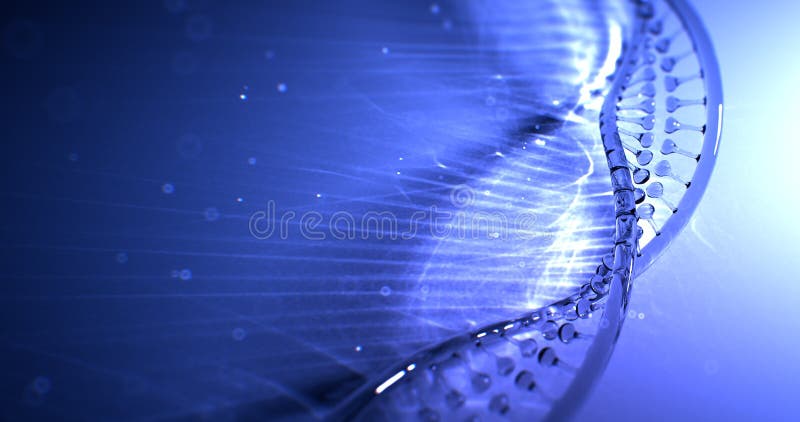 Dna Strand Structure Seamless Loopable Animation 4k UHD Stock Footage ...