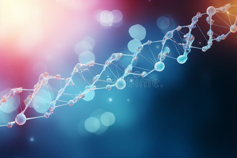 Genetic Engineering Backdrop, DNA Strand, Medical Technology, and ...