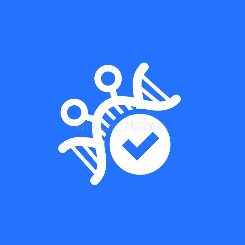 Genetic Engineering, Dna Modification Icon Stock Vector - Illustration ...