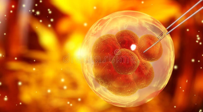 Genetic Engineering, GMO and Gene Manipulation Concept. Hi Tech ...