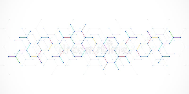 Genetic Engineering and Molecular Structure, Hexagon DNA Network ...
