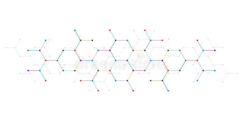 Genetic Engineering and Molecular Structure, Hexagon DNA Network ...