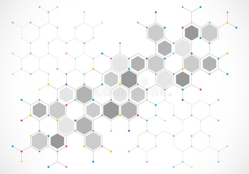 Genetic Engineering and Molecular Structure, Hexagon DNA Network ...