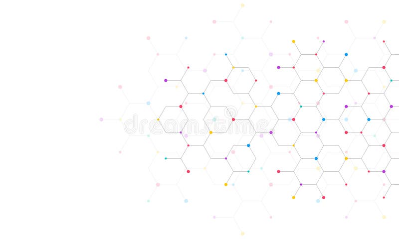 Genetic Engineering and Molecular Structure, Hexagon DNA Network ...