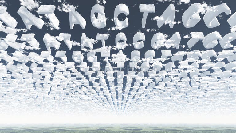 Dna Genetic Letters Sequence Stock Illustrations – 63 Dna Genetic ...