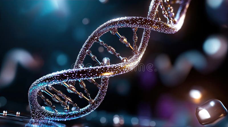 Genetic Modification in Futuristic Lab Stock Image - Image of ...