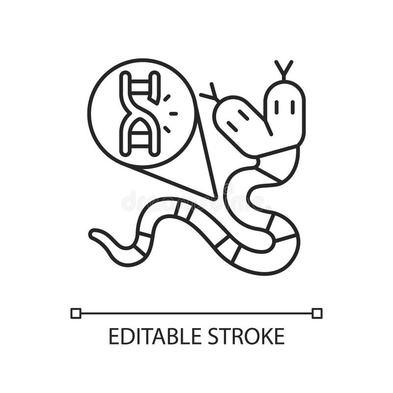 Genetic Mutation RGB Color Icon Stock Illustration - Illustration of ...