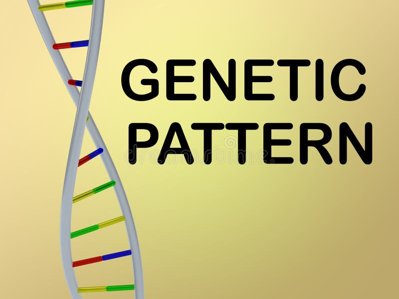 GENETIC PATTERN concept stock illustration. Illustration of connection ...