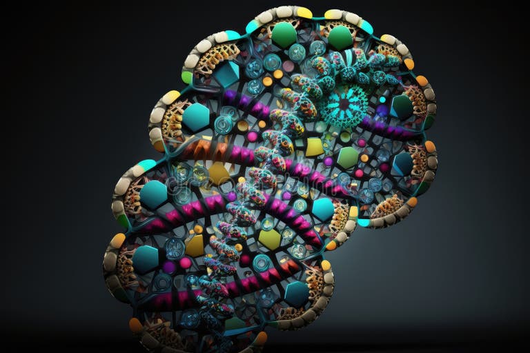 Genetic Programming System, Busily Evolving New and Better Solutions for Complex Problem Stock ...