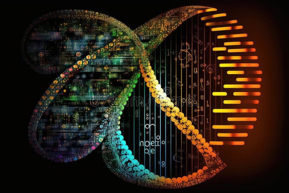 Genetic Programming System Creating Solution To Complex Mathematical Problem Stock Illustration ...