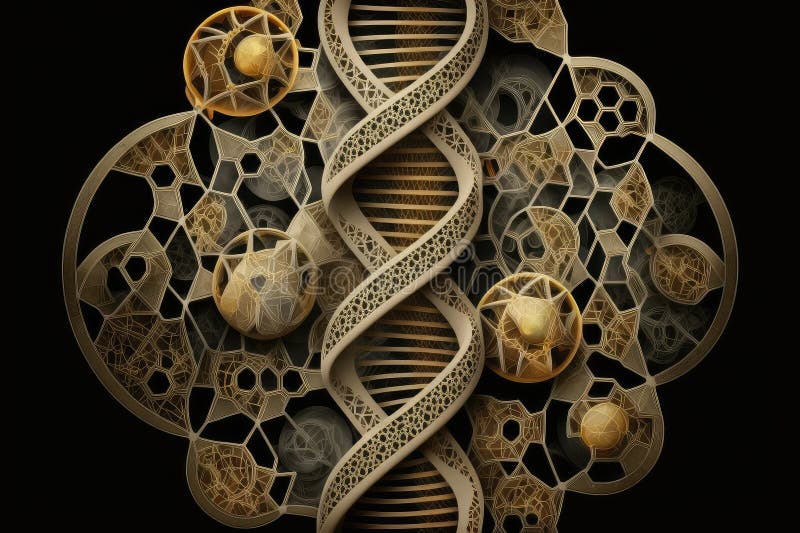 Genetic Programming System, Creating Unique Solutions To Complex Problems Stock Illustration ...