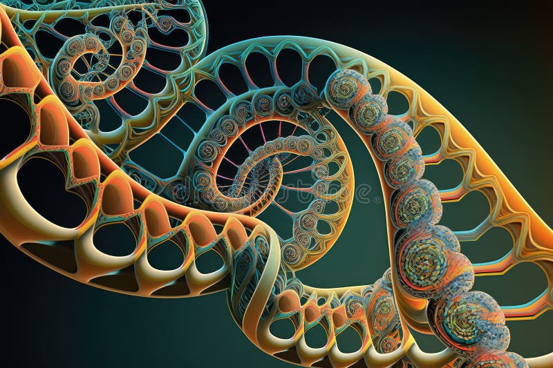 Genetic Programming System Generating Solutions To Complex Problem Stock Illustration