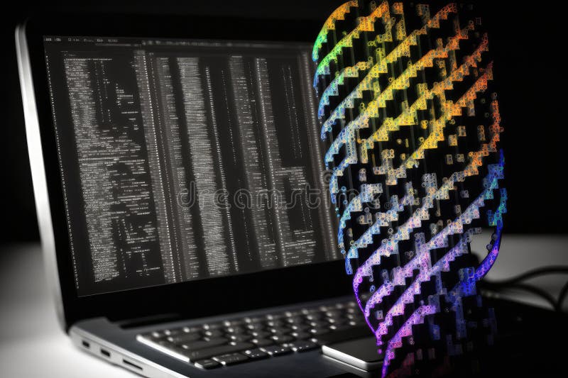 Genetic Programming System In Use Showing The Code It Has Generated