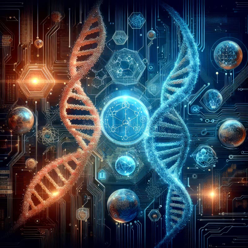 General Biology Science Concept Stock Illustration - Illustration of ...