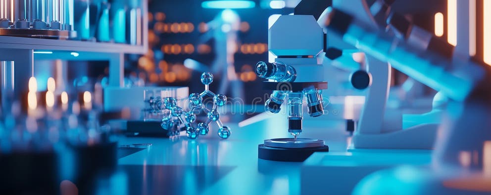 Genetic Research Lab Equipped with Advanced Technology and Tools for ...