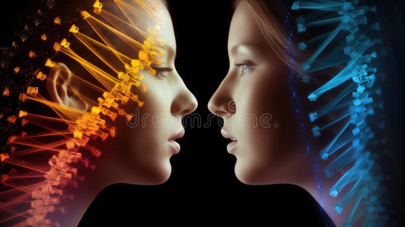 Genetic Testing. Images Depict the Use of Genetic Testing Methods To ...