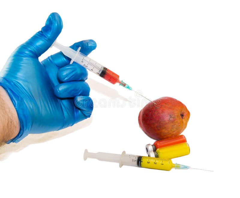Genetically Engineered Fruits and Vegetables Stock Image - Image of ...