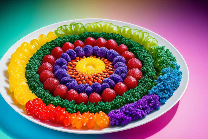 Genetically Modified Cuisine a DNA Helix on Your Plate.AI Generated ...