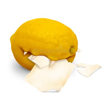 Genetically modified lemon stock image. Image of horror - 12820727