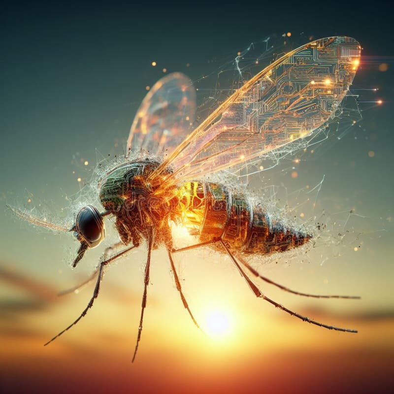 Genetically Modified Macro Closeup of Nano Robot Engineered Weapon ...