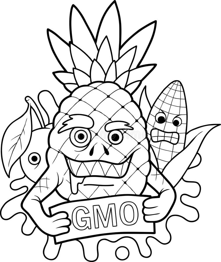 Genetically Modified Plants Abstract Concept Vector Illustration. Stock ...