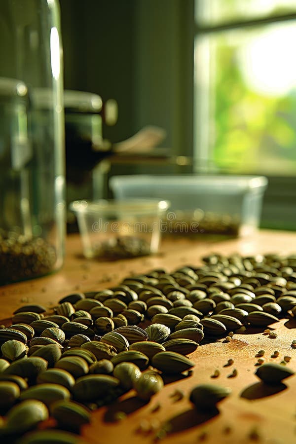 Genetically Modified Seeds on Display, Scientific Experiment, Selective ...