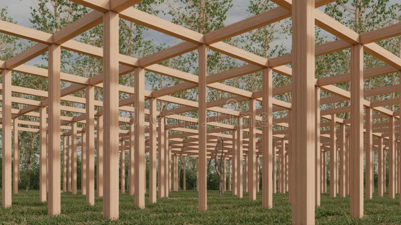 Genetically Modified Trees Growing in Right Angle Lattices As Prefab ...