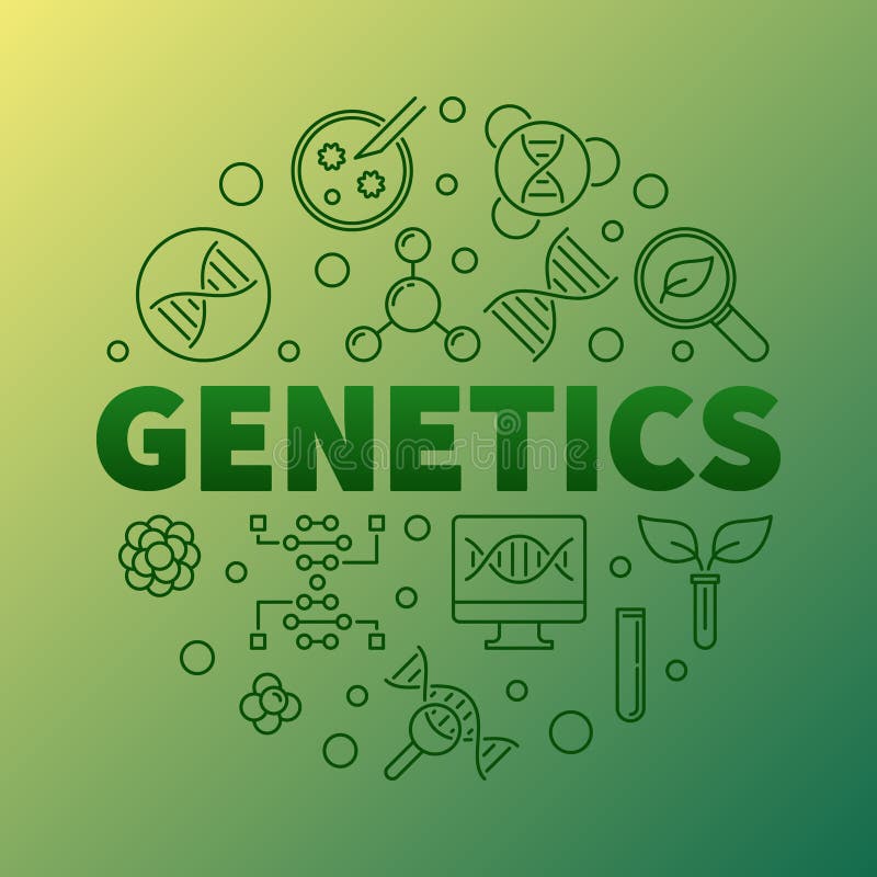 Molecular Genetics Round Icon Stock Illustrations – 205 Molecular ...