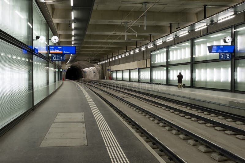 Geneva a Station of the Leman Express Editorial Image - Image of steps ...
