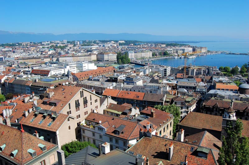 Geneva, Switzerland stock photo. Image of international - 18874890