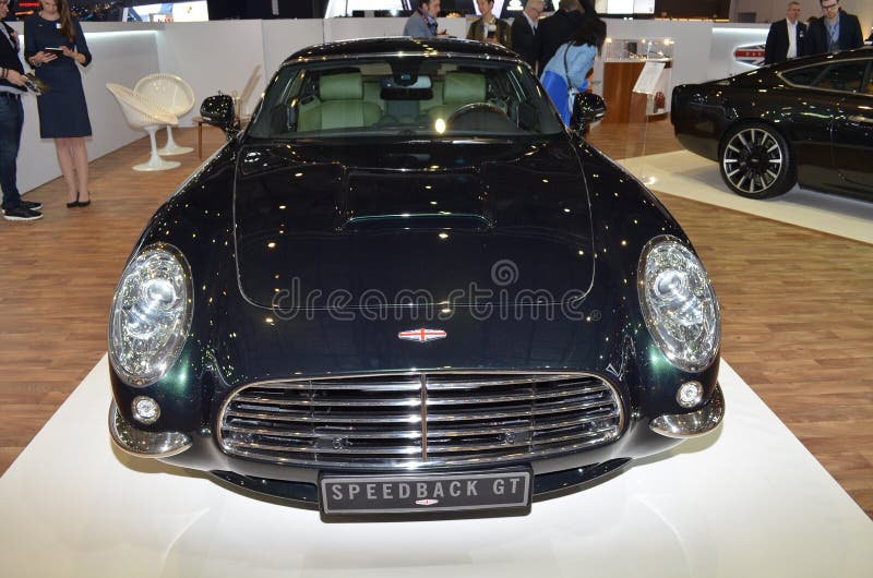 Geneva, Switzerland, March 06-2018: David Brown Speedback GT at GIMS ...