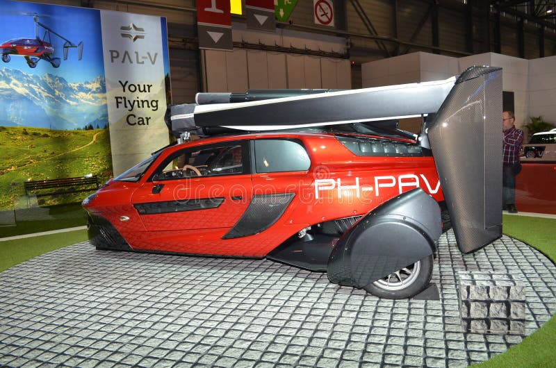 Geneva, Switzerland, March 06-2018: PAL-V at GIMS Editorial Photography ...