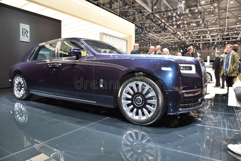 Geneva, Switzerland, March 06-2018: Rolls Royce Phantom One of One at ...