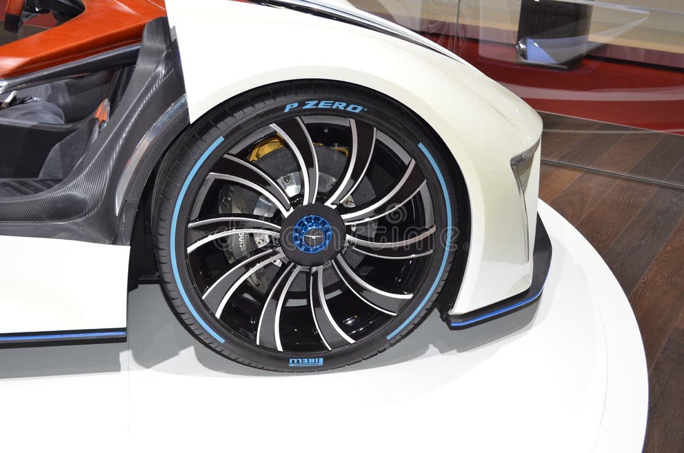 Geneva, Switzerland, March 06-2018: Techrules Ren at GIMS Editorial ...