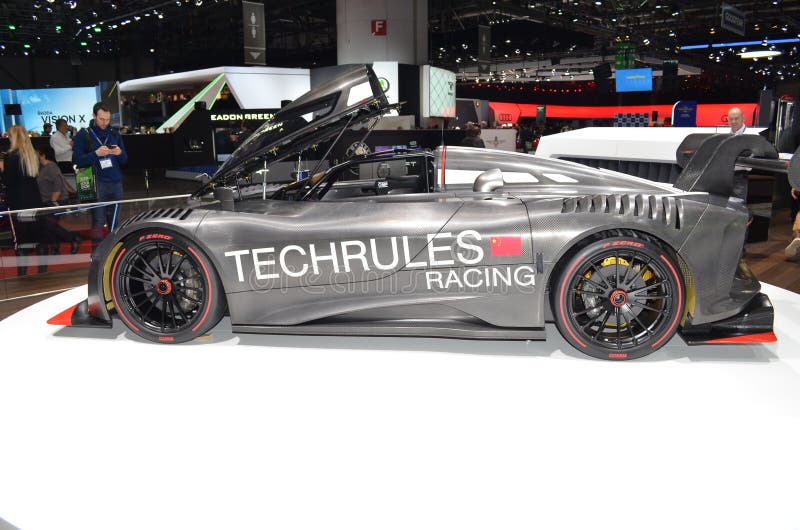 Geneva, Switzerland, March 06-2018: Techrules Ren RS at GIMS Editorial ...