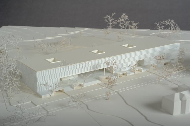 Site Surrounding Model for Architectural Presentation of a Building at ...