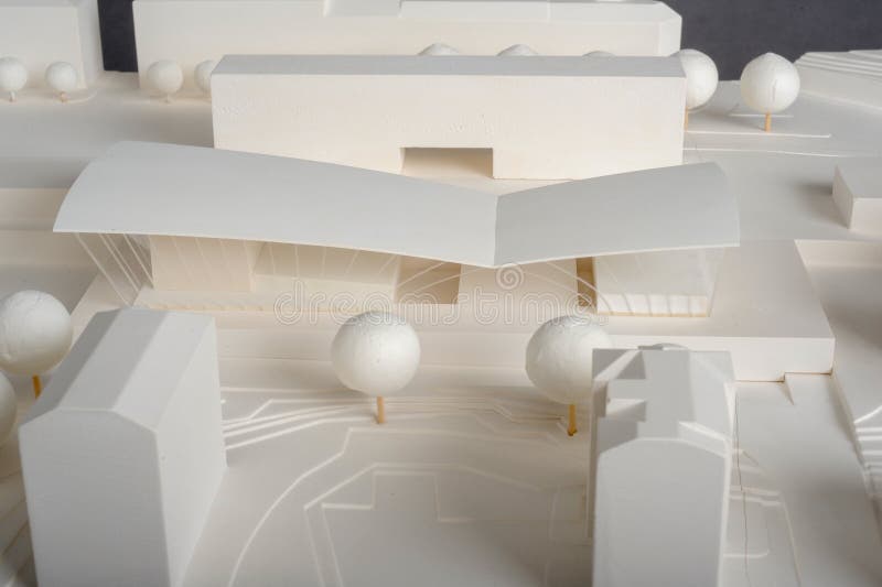 Site Surrounding Model for Architectural Presentation of a Building at ...