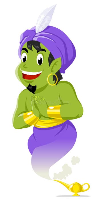 Genie Funny Cartoon Stock Illustrations – 523 Genie Funny Cartoon Stock ...