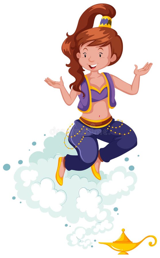 Genie Female Stock Illustrations – 92 Genie Female Stock Illustrations ...