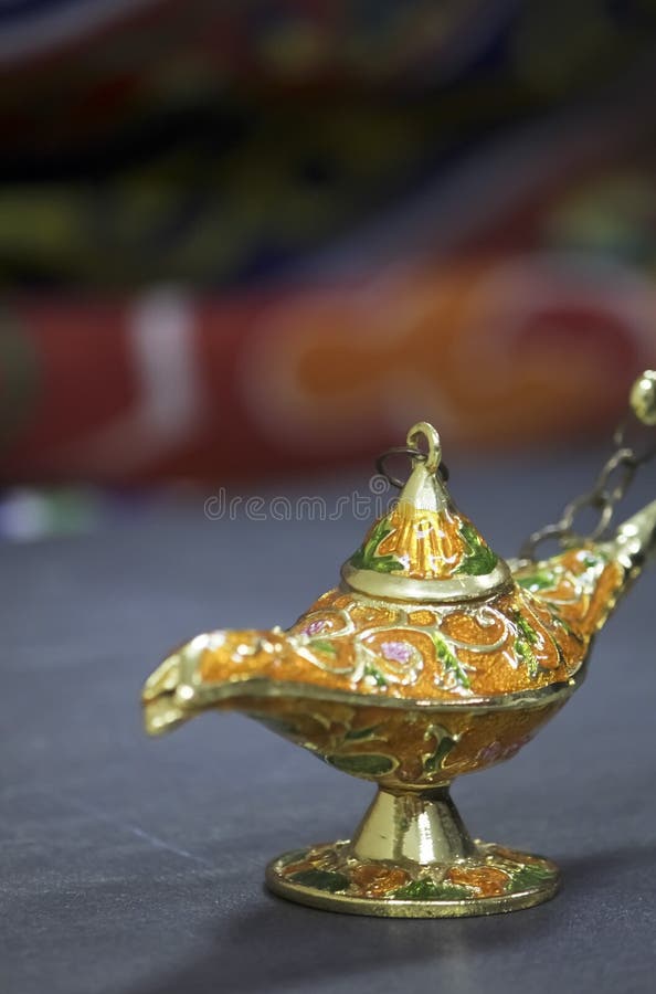 Genie Lamp stock image. Image of dubai, decorative, islamic - 21089159