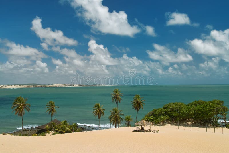Genipabu, Brazil stock photo. Image of getaway, nature - 8977918