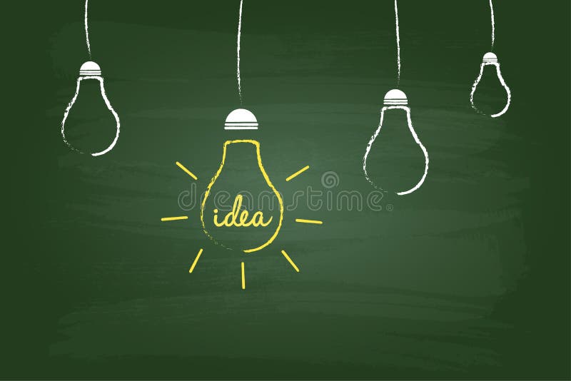 Man of genius idea stock illustration. Illustration of determination ...