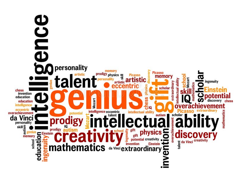 Genius at Work stock illustration. Illustration of alternative - 7515097