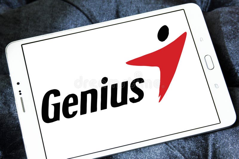Genius Technology Brand Logo Editorial Stock Photo - Image of developed ...