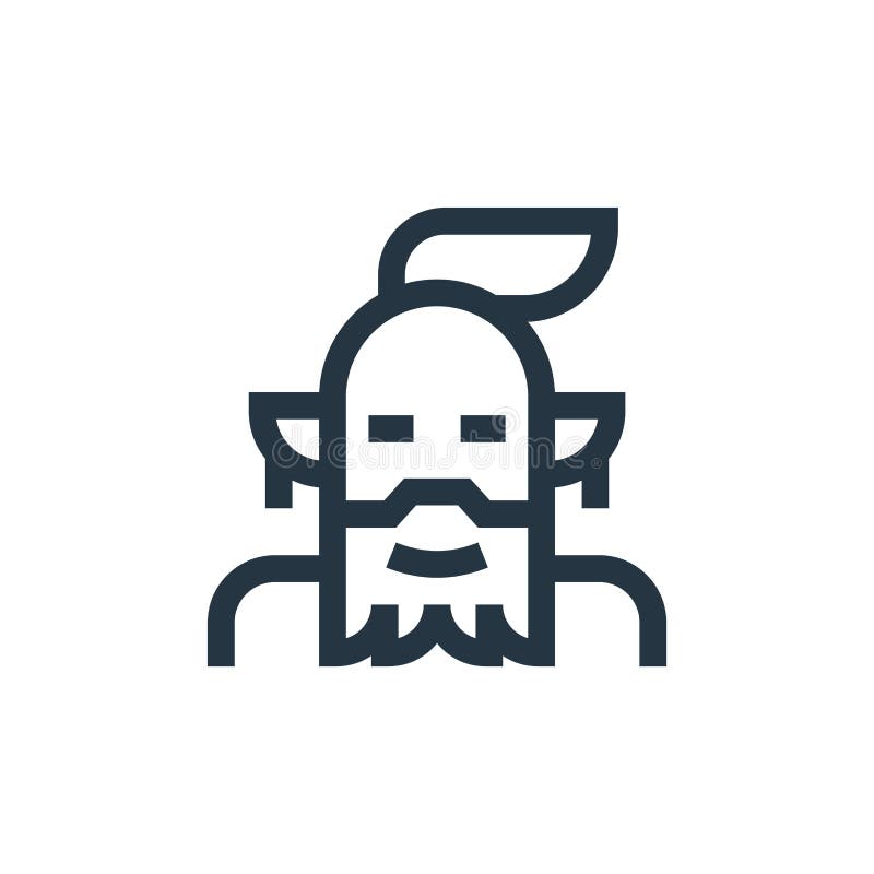 Genius Vector Icon Isolated on White Background. Outline, Thin Line ...