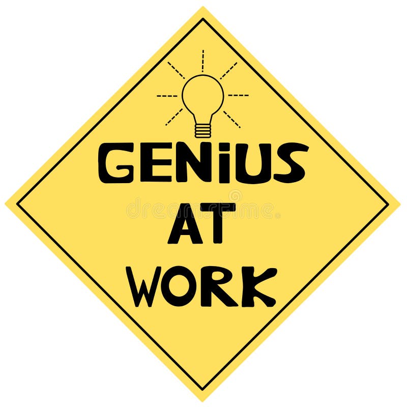 Genius At Work stock illustration. Illustration of humor - 7515097 Genius At Work stock illustration. Illustration of humor - 7515097