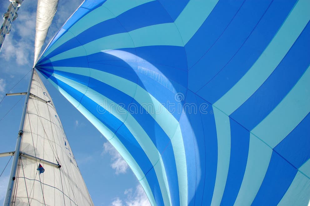 Gennaker stock image. Image of dark, gennaker, sailing - 11476787