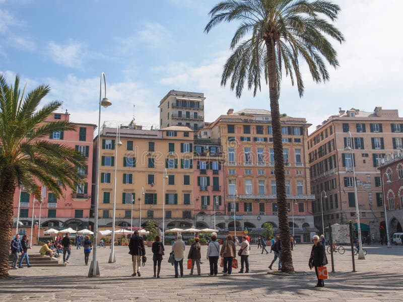 Genoa Italy editorial stock image. Image of editorial - 41164549