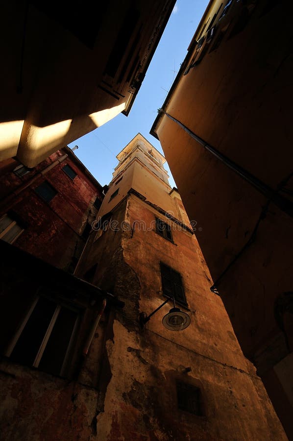 Genoa street details stock image. Image of street, genova - 10930403